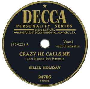 "Crazy He Calls Me" single is released - The Official Website of Billie ...